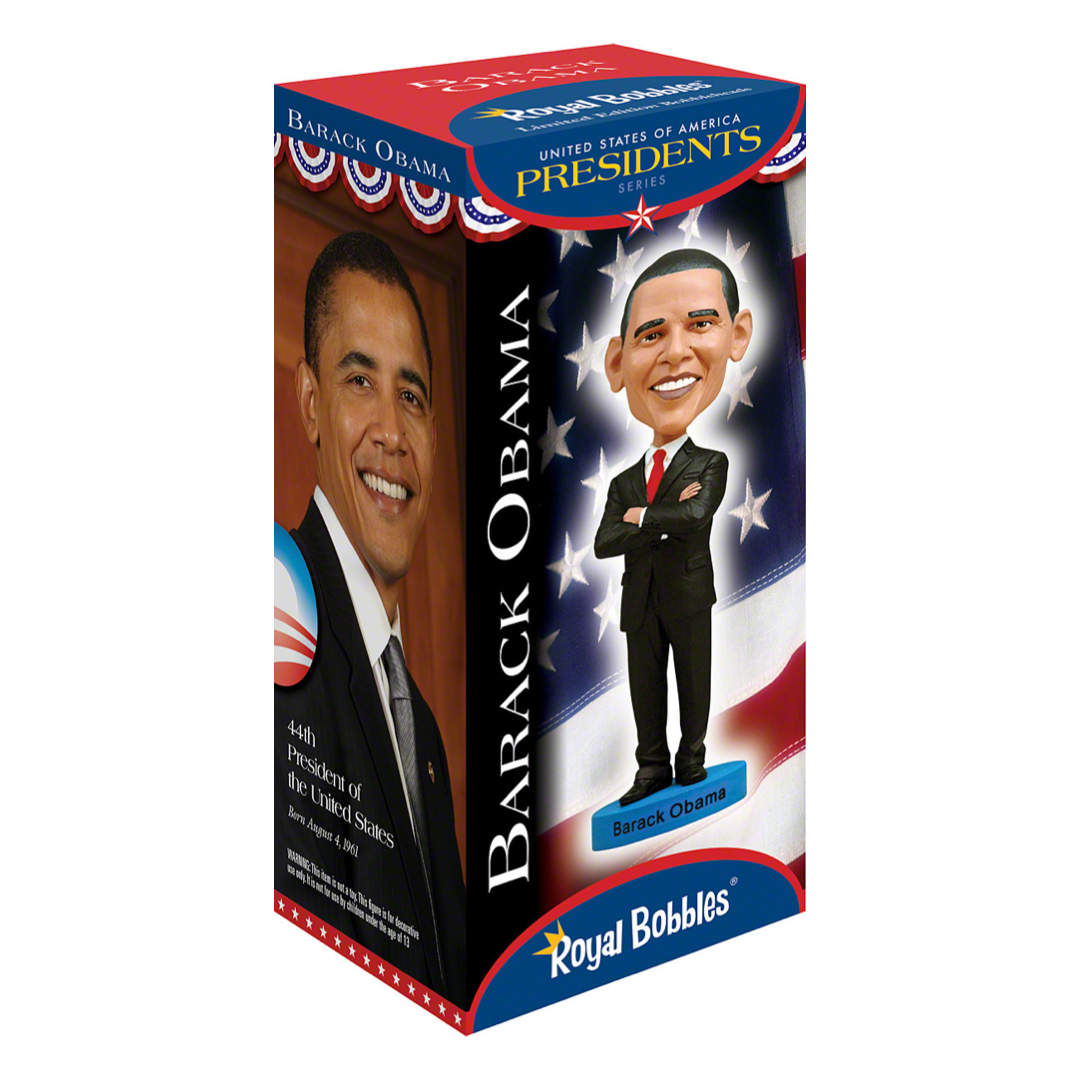 Barack Obama Bobblehead Royal Bobbles – Bobbletopia