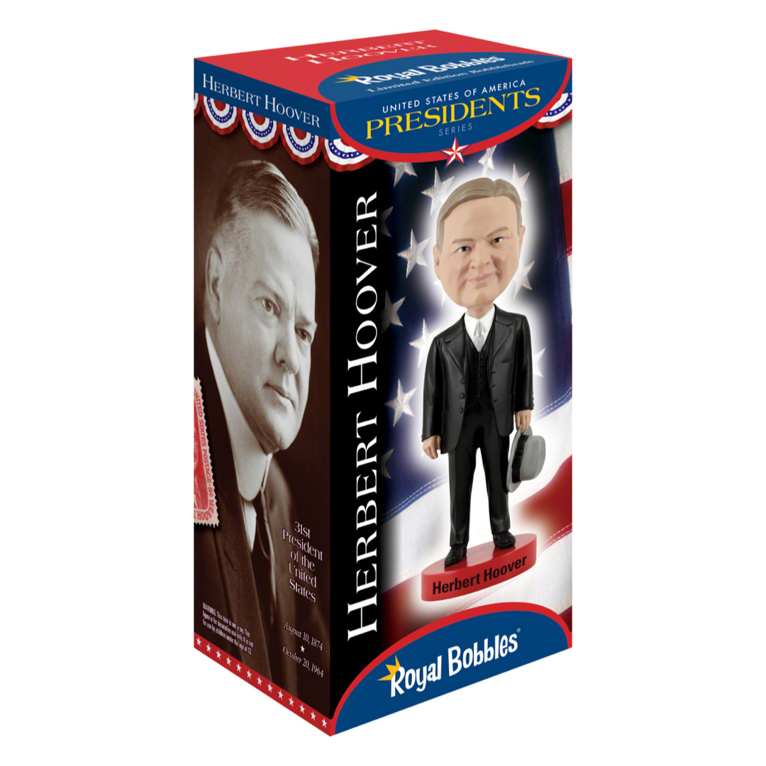 Herbert Hoover Royal Bobbles Presidential Bobblehead – Bobbletopia