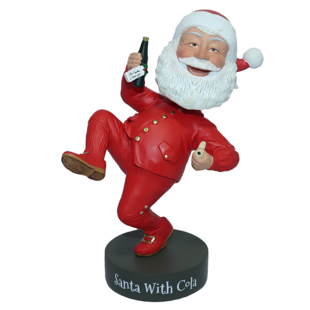 Norman Rockwell's Santa Claus with Cola Bobblehead – Bobbletopia
