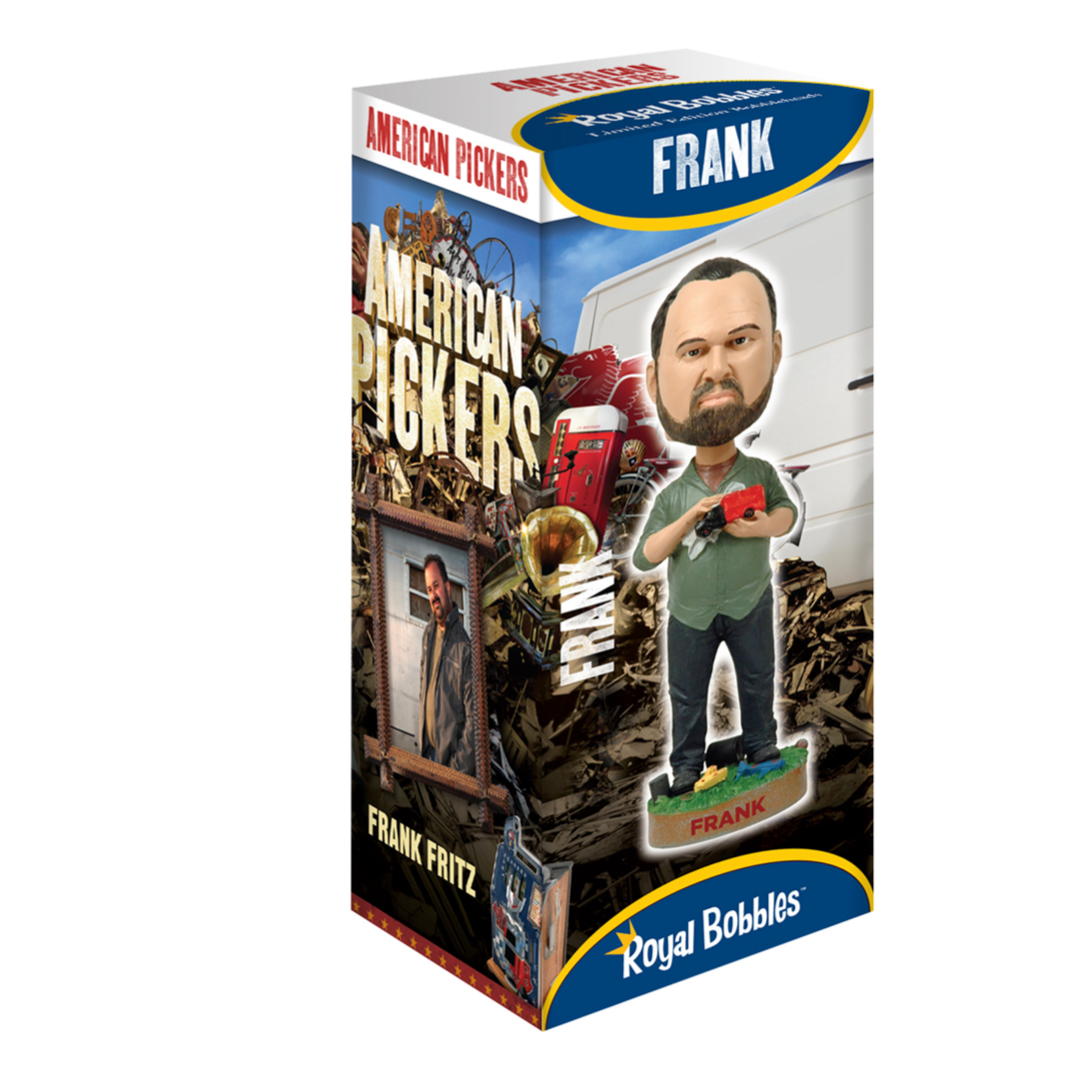 American Pickers Frank Bobblehead Royal Bobbles, History Channel ...