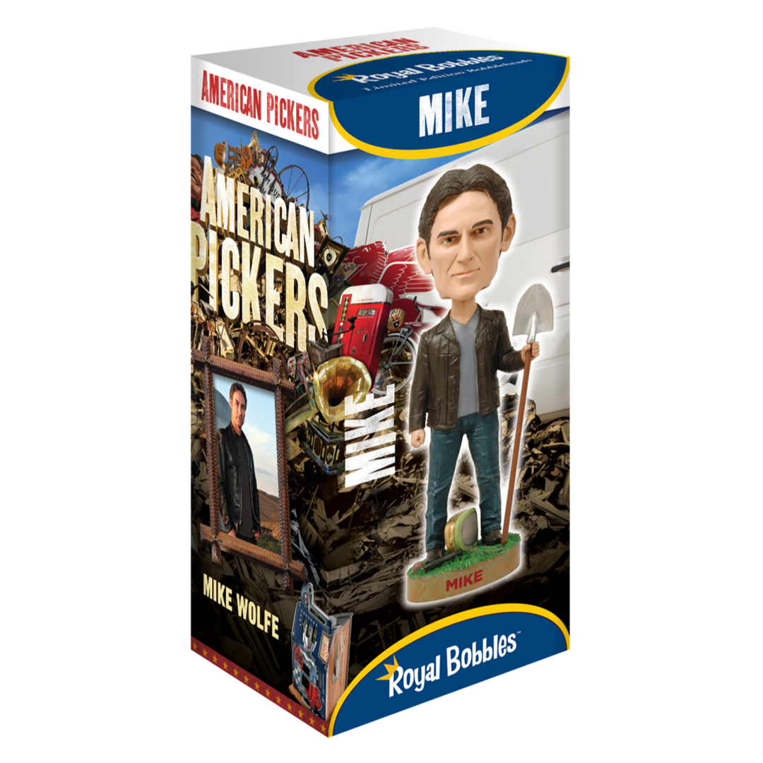 American Pickers Mike Bobblehead Royal Bobbles, History Channel ...