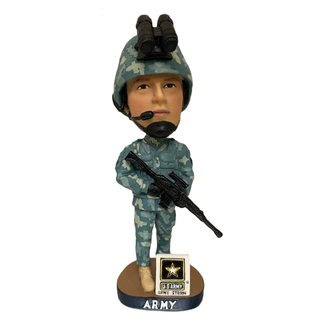 Army Soldier Bobblehead, AGP – Bobbletopia