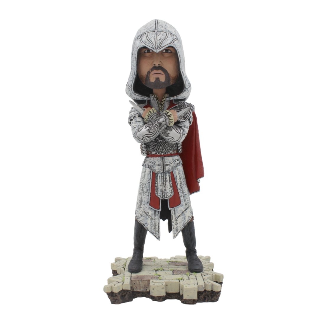 Assassin's Creed Brotherhood Ezio NECA Head Knocker Bobblehead ...