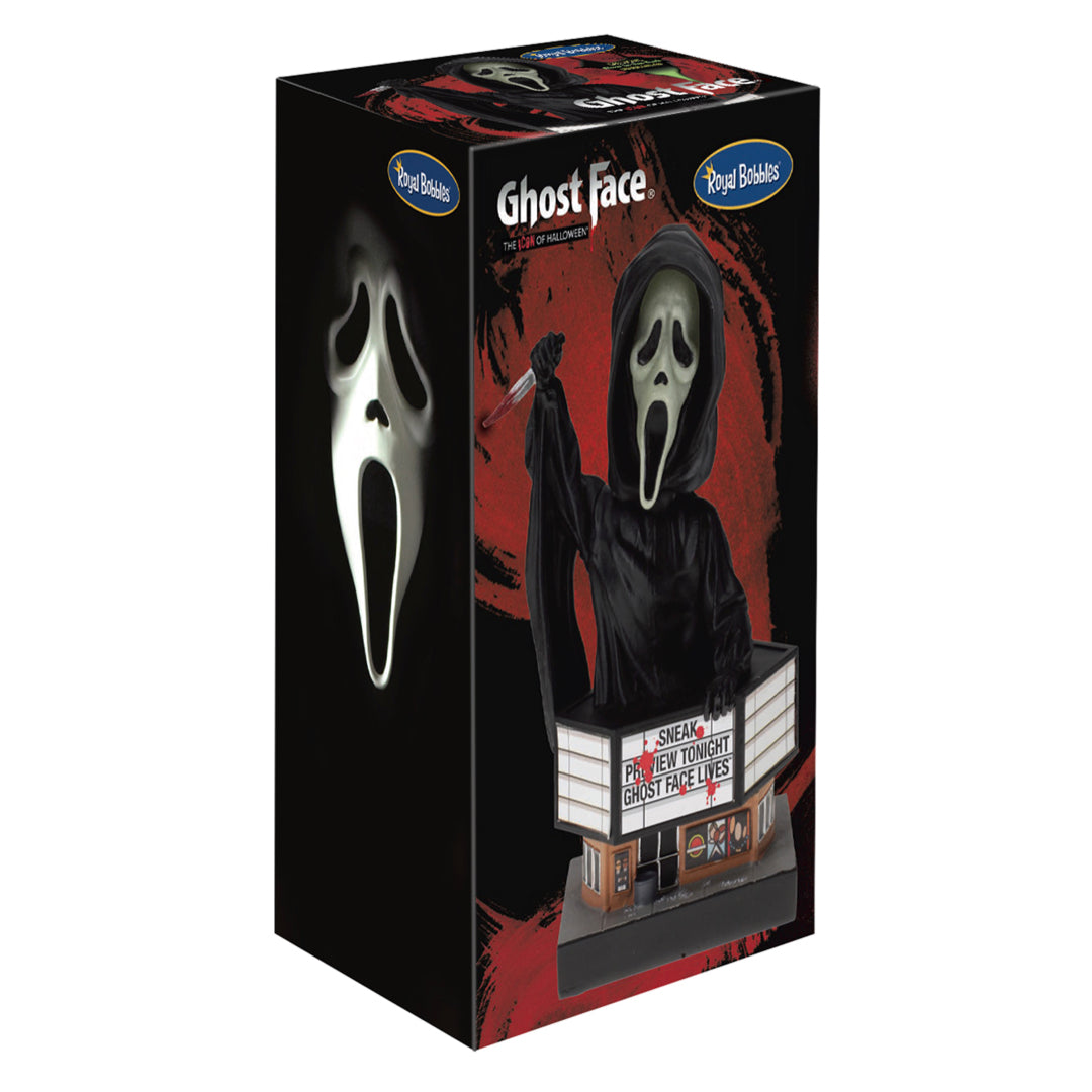 Ghost Face Glow In The Dark Bobblehead Royal Bobbles, Hot Topic ...