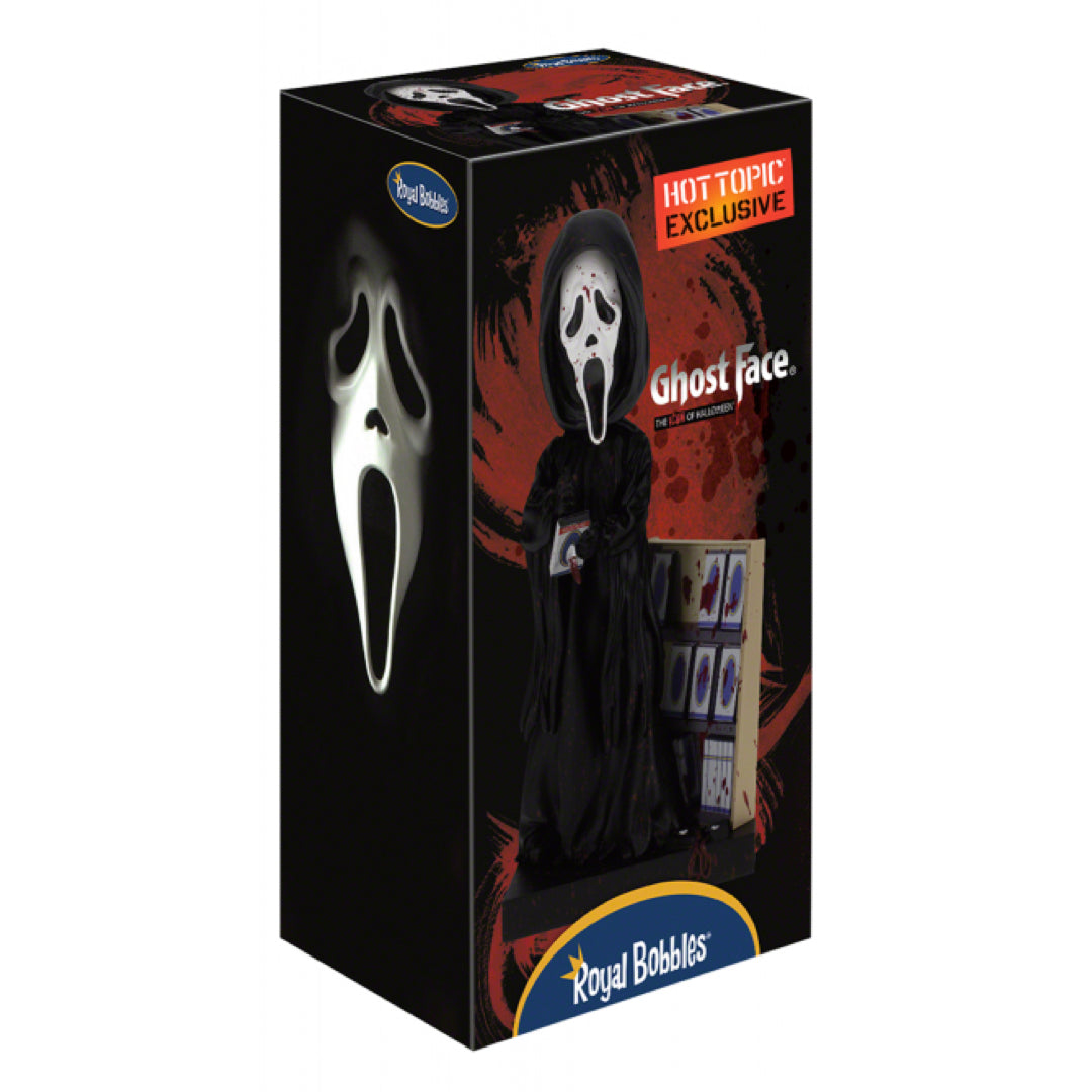 Ghost Face Bobblehead Royal Bobbles, Hot Topic – Bobbletopia