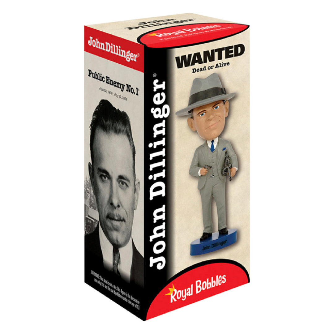 John DIllinger Public Enemy Royal Bobbles Bobblehead – Bobbletopia