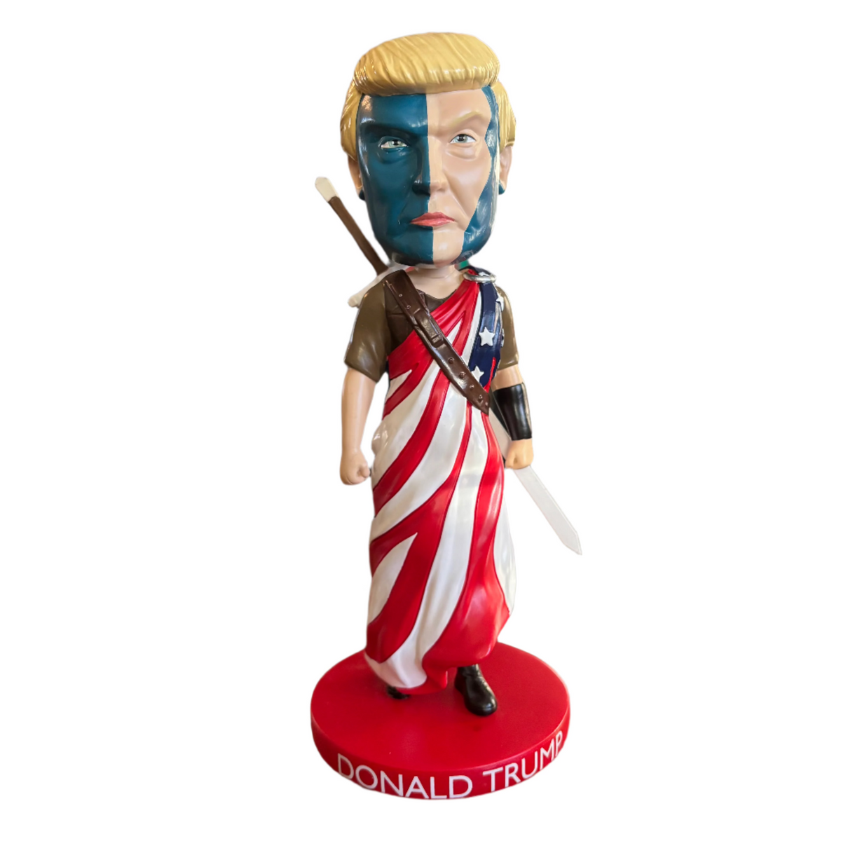 President Donald Trump Braveheart Freedom Bobblehead, Trumpinator ...