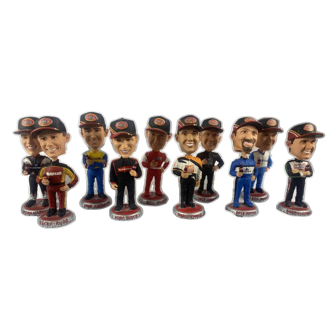 Coca-Cola Racing Family NECA Head Knocker Bobbleheads – Bobbletopia