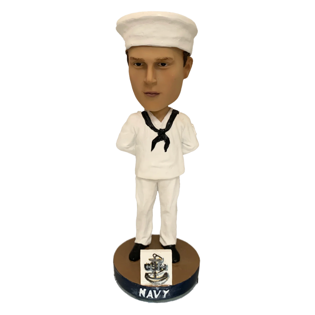 Navy Sailor Bobblehead, AGP – Bobbletopia