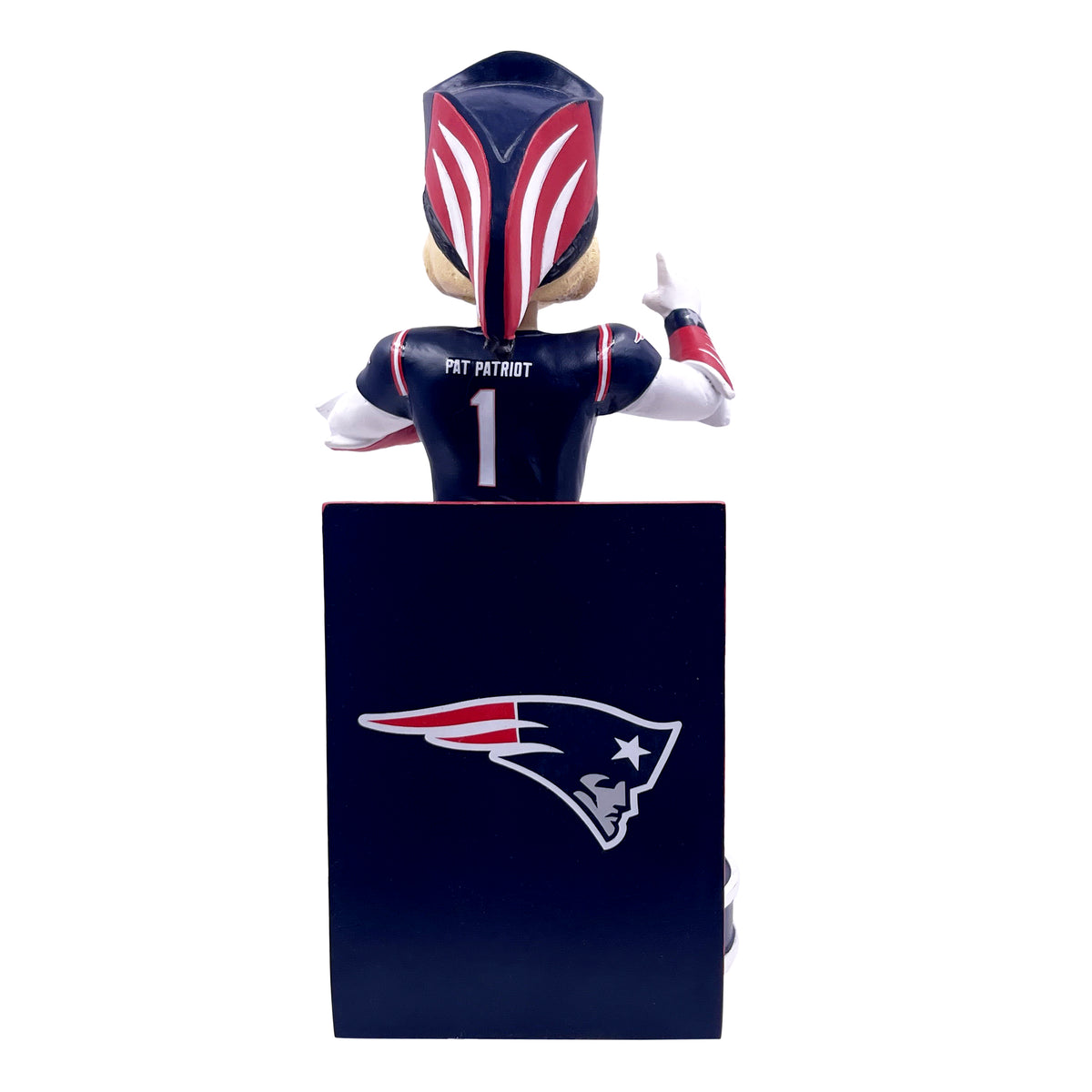 New England Patriots Hero Series Mascot Bobblehead – Bobbletopia