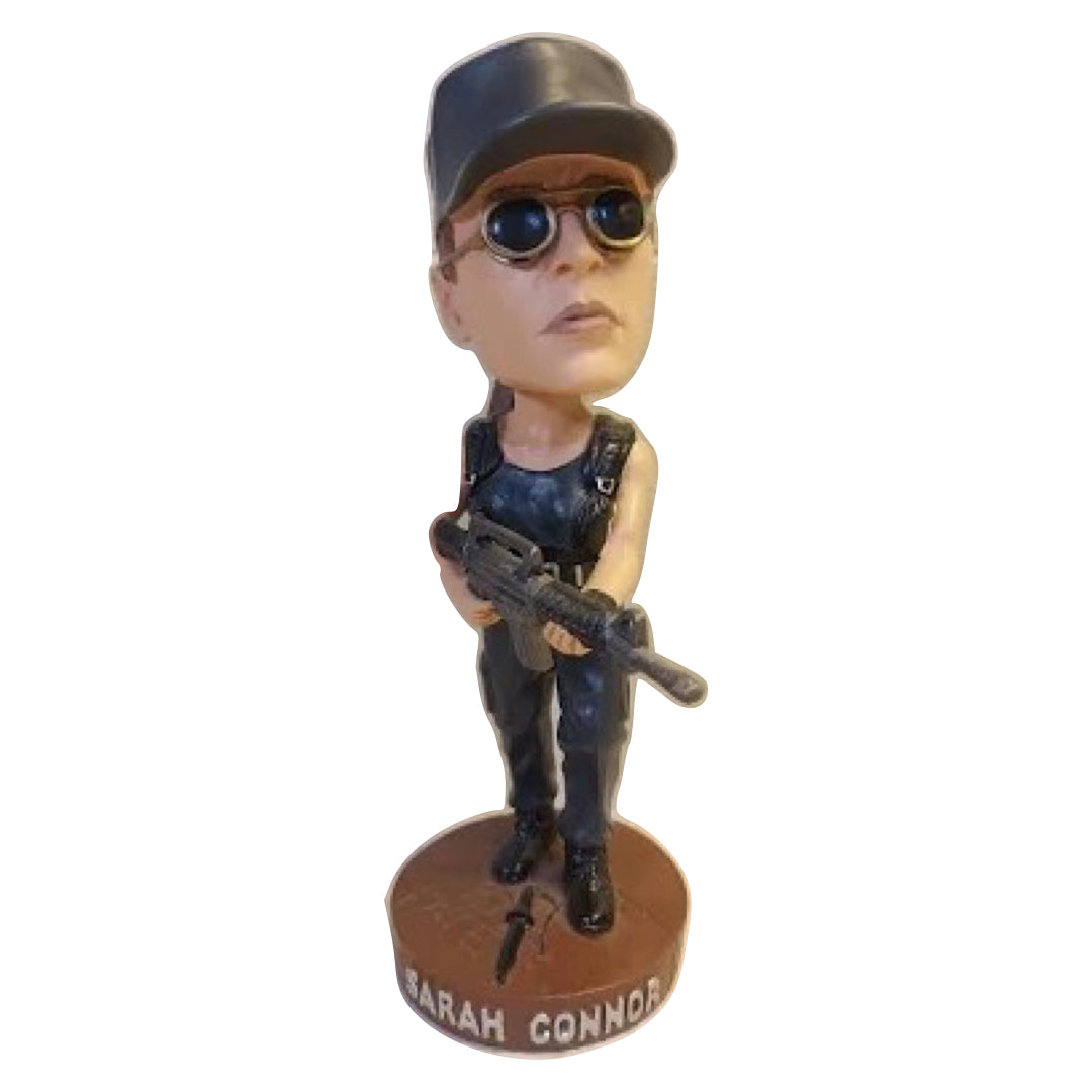 T2 Sarah Connor Hollywood Collectibles Group Bobblehead, Terminator 2 ...
