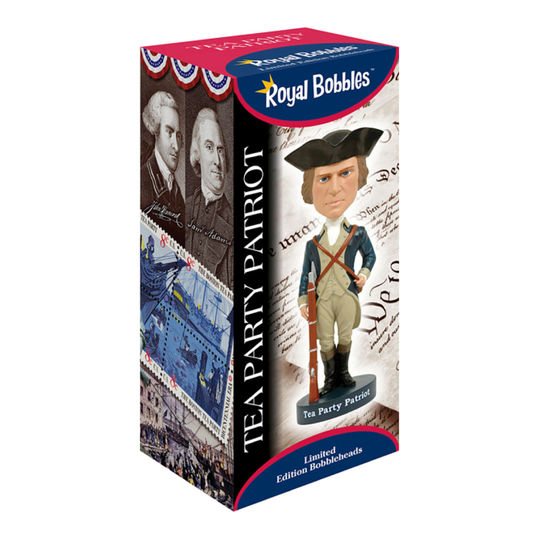 Tea Party Patriot Bobblehead Royal Bobbles, Founding Fathers – Bobbletopia