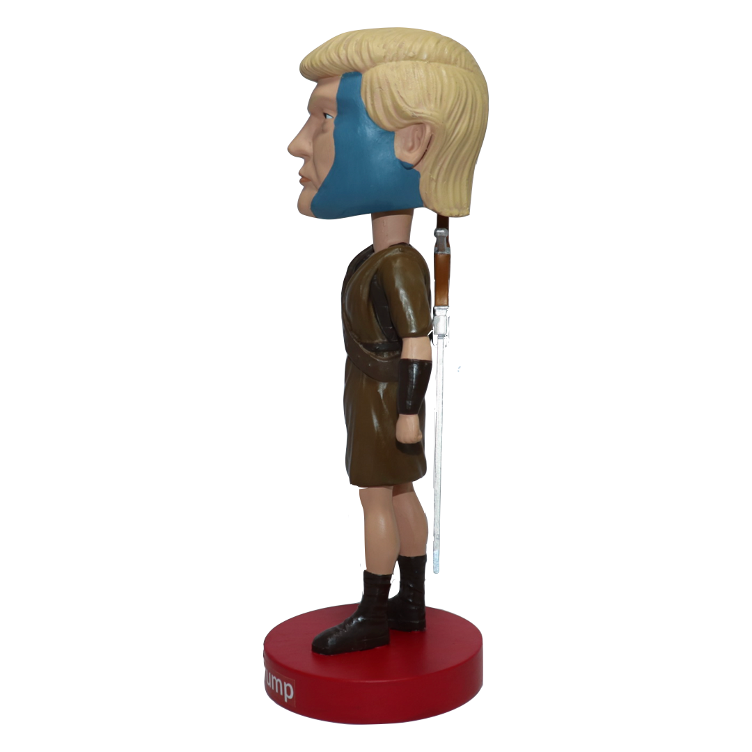 President Donald Trump Braveheart Freedom Bobblehead, Trumpinator ...