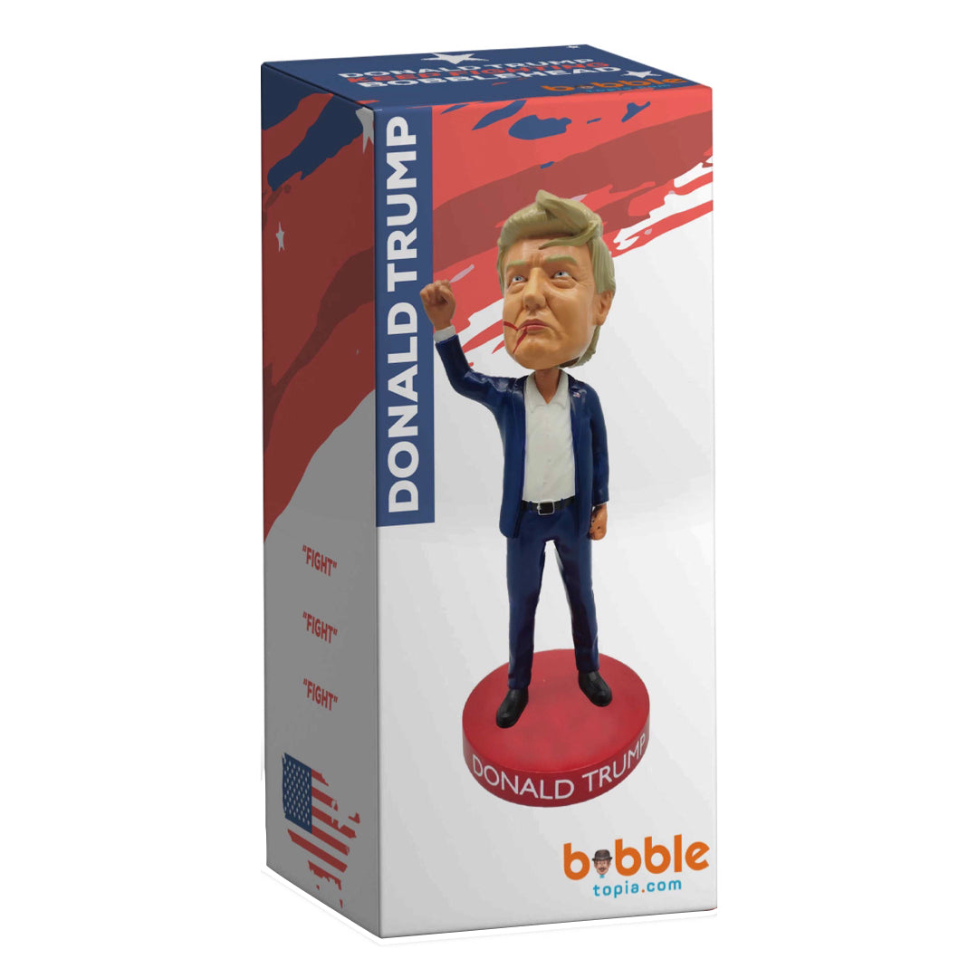 Donald Trump “Keep Fighting” Bobblehead, Trumpinator MAGA – Bobbletopia