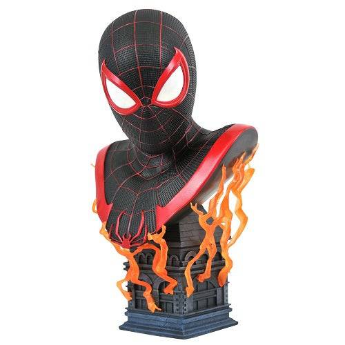 Marvel Legends in 3D PS5 Miles Morales 1/2 Scale Resin Bust – Bobbletopia