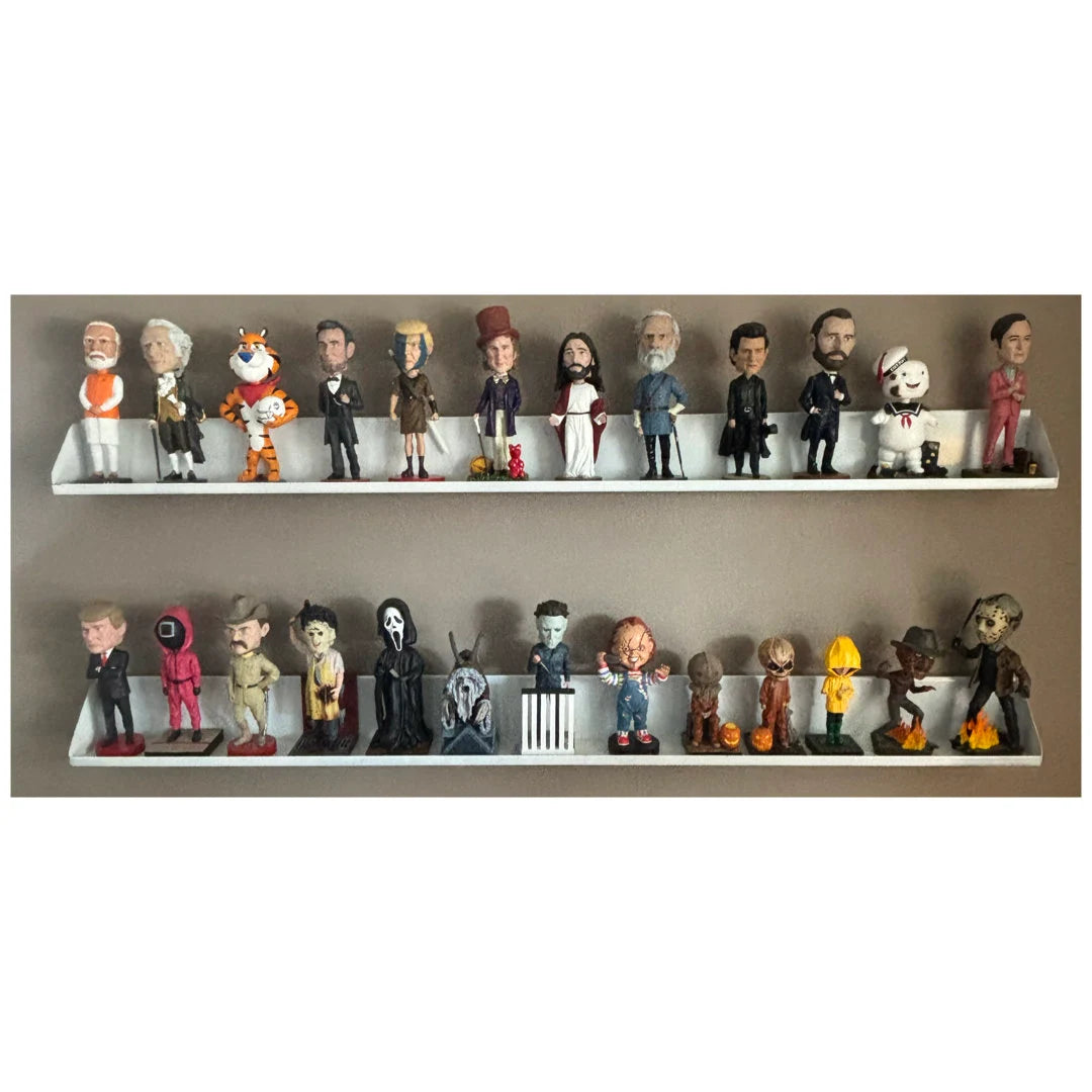 Universal Bobblehead Display Shelf, Showcase, Curio Cabinet – Bobbletopia
