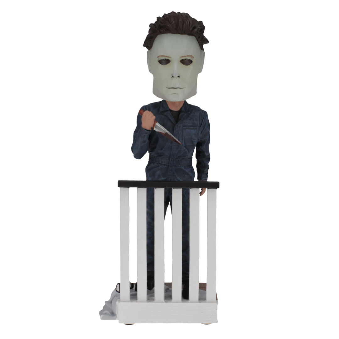 Michael Myers Glow in the Dark Mask Bobblehead – Bobbletopia