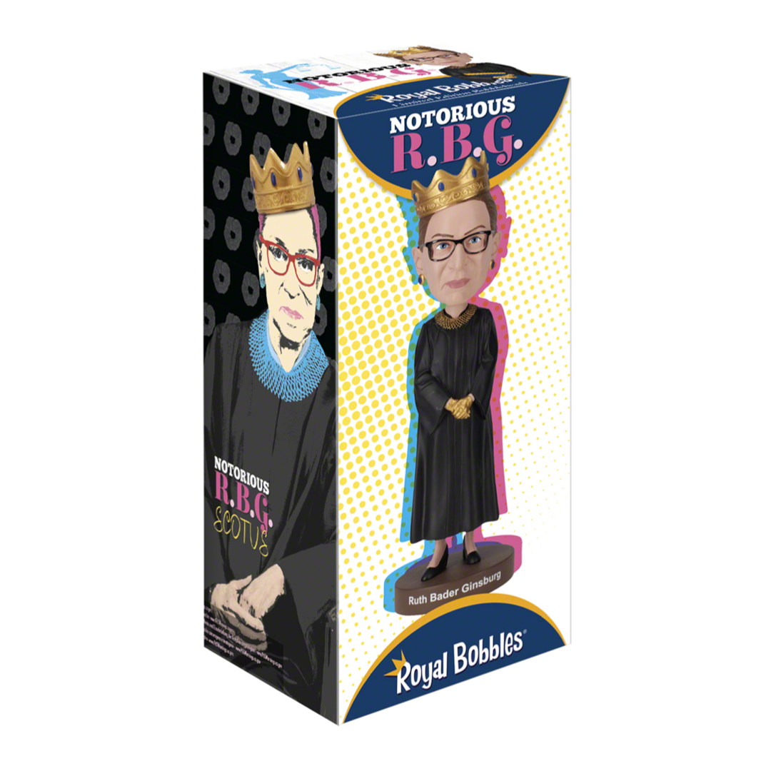 Notorious RBG Crown Royal Bobbles Bobblehead – Bobbletopia