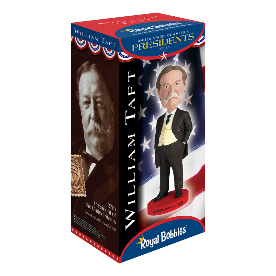 William Howard Taft Royal Bobbles Presidential Bobblehead – Bobbletopia